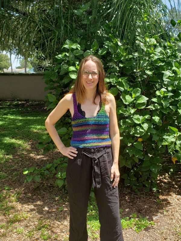 Free Scrappy Crochet Tank Top Pattern