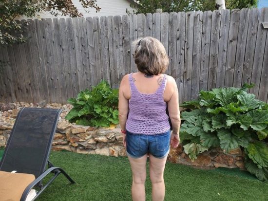 Free Scrappy Crochet Tank Top Pattern