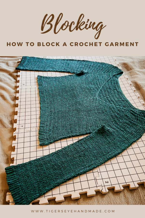 How to Block Crochet Garments and Why It's Important
